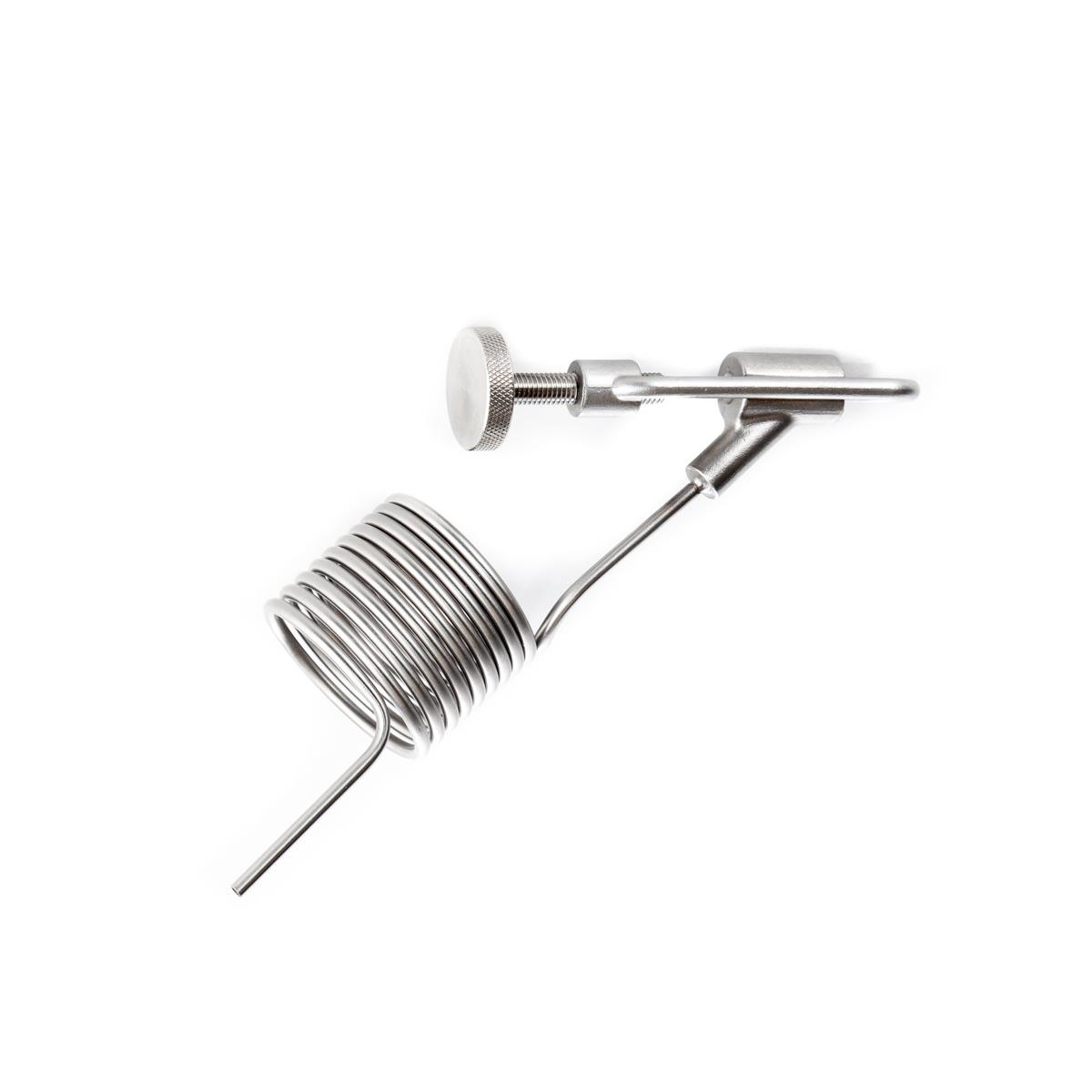 Coil for sample valve Reduces foam under pressure - Brewtools US