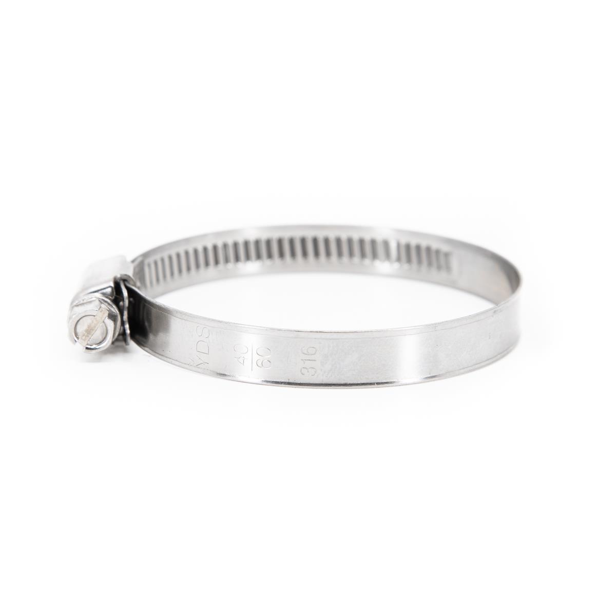 Hose Clamp, 40-60mm AISI 316L - Brewtools US
